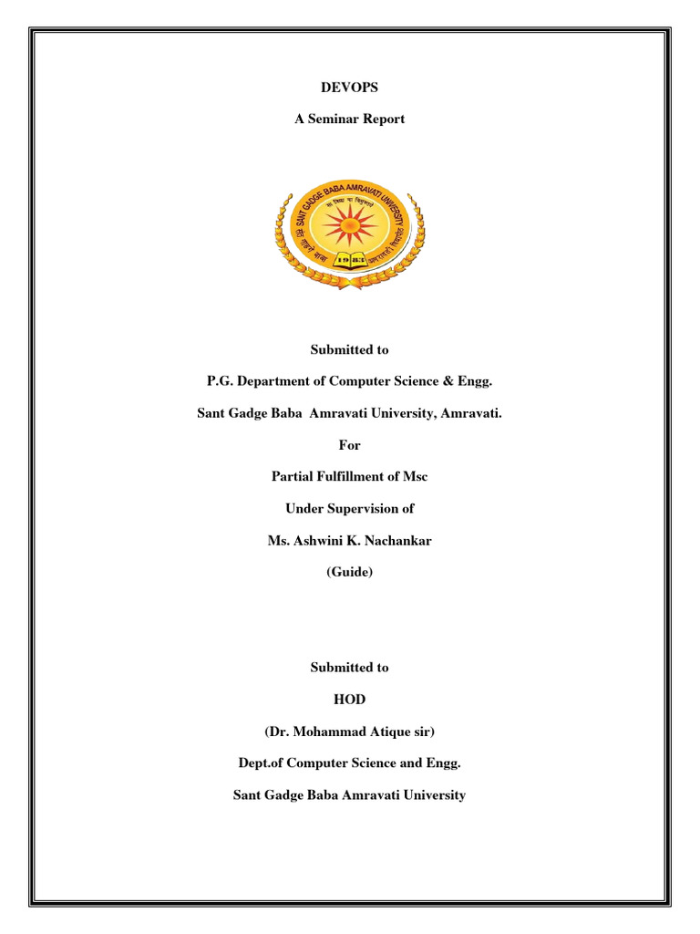 DEVOPS Manisha Final Report | PDF | Software Development Process ...