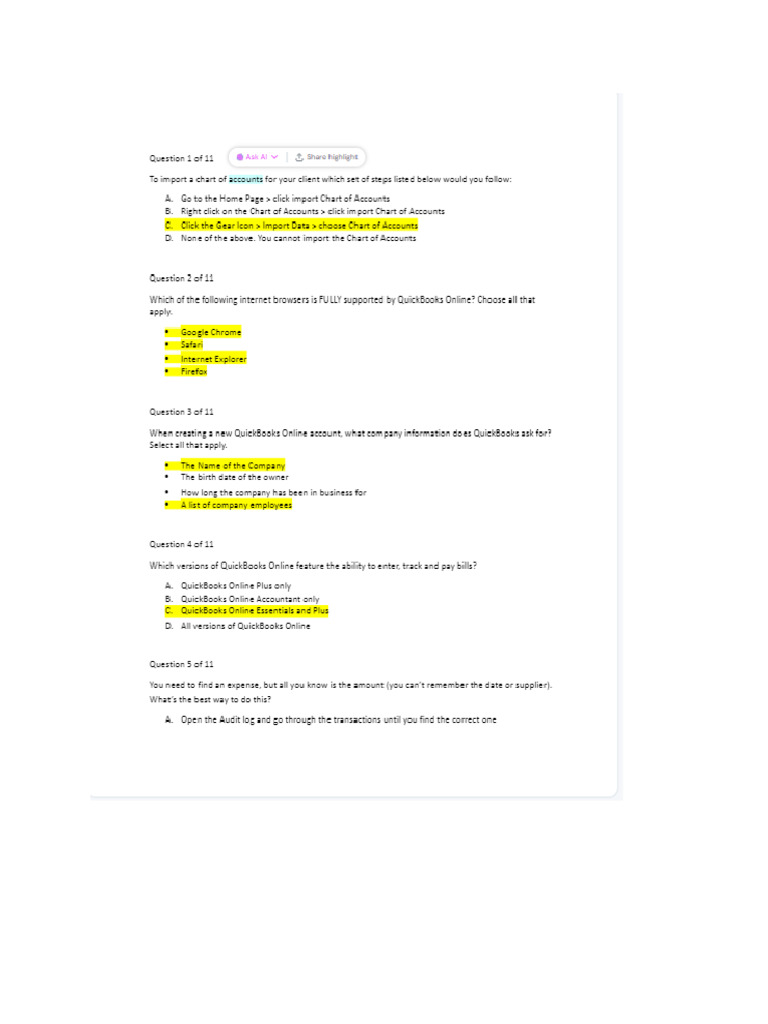 QB Test-1-By Naeem | PDF