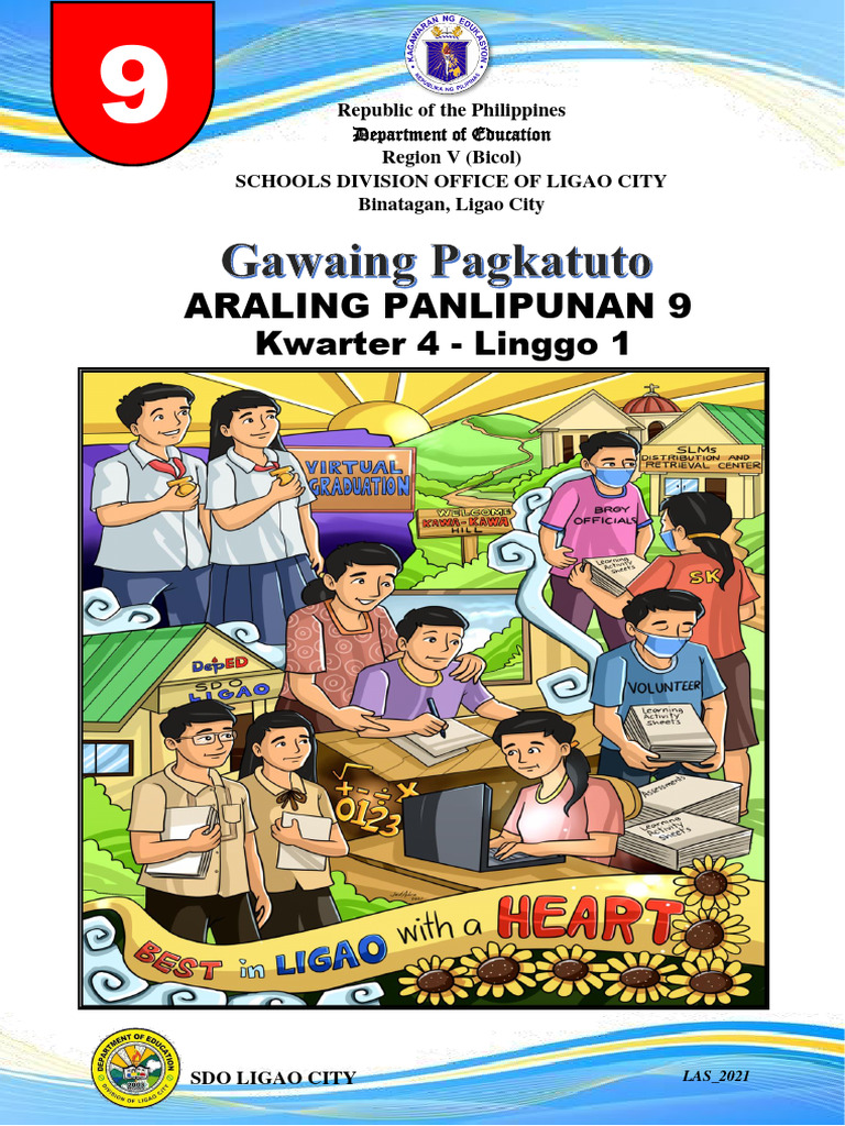 Araling Panlipunan 9: Kwarter 4 - Linggo 1 | PDF