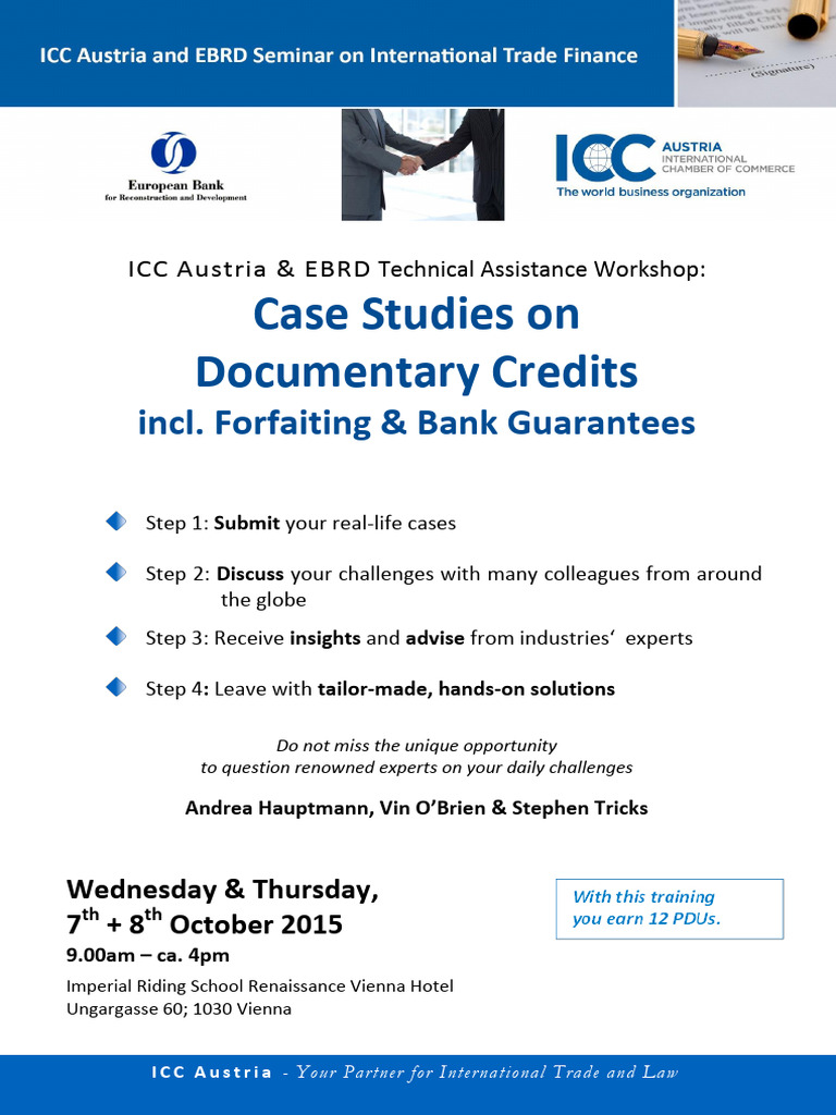 ICC Austria EBRD Case Studies On Documentary Credits | PDF | Business