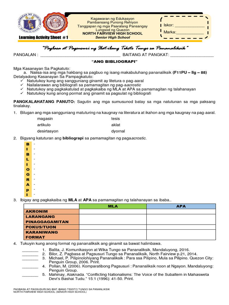 Learning-Act.-Sheet-1-PAGBASA_4TH-QTR | PDF