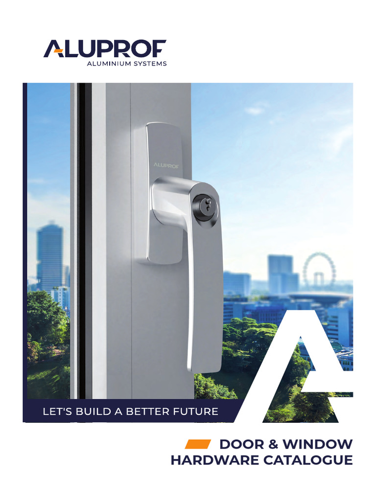 Aluprof Door & Window Hardware Catalogue | PDF | Door | Stainless Steel