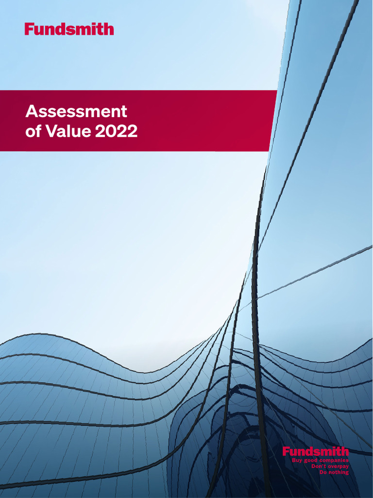 Fundsmith Value Assessment 2022 | PDF | Investment Fund | Investment ...