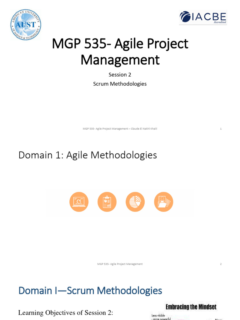 Domain 1- Methodologies Part 1 scrum methodologies | PDF | Scrum (Software Development) | Agile ...