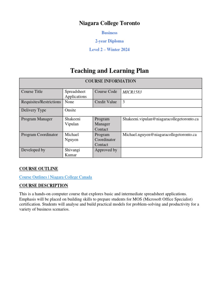 TLP - MICR1583 Spreadsheet Applications | PDF | Microsoft Excel | Turnitin