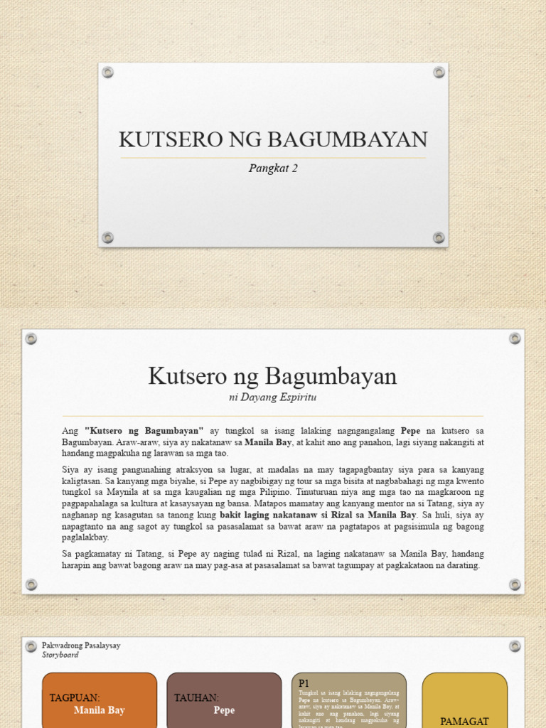 Pangkat 3 KUTSERO NG BAGUMBAYAN | PDF
