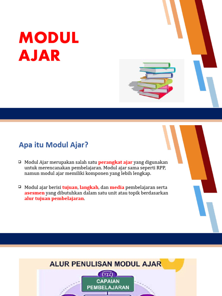 Panduan Lengkap Modul Ajar Pendidikan | PDF