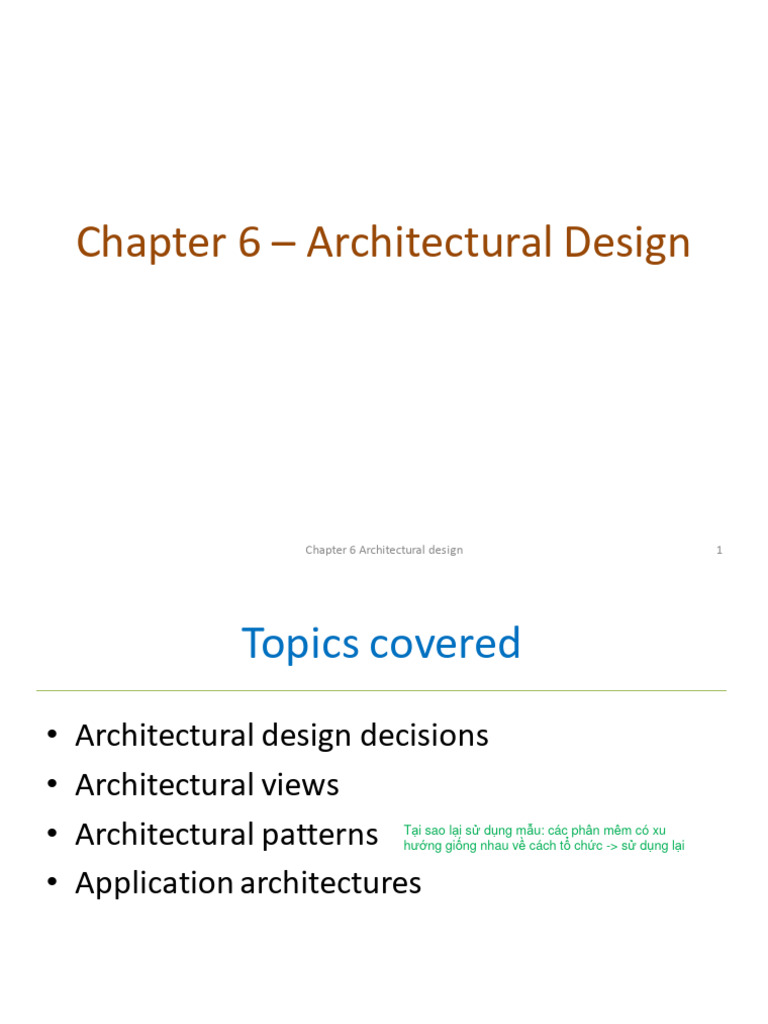 06 Ch6 Architecture Pdf Model View Controller Client Server Model