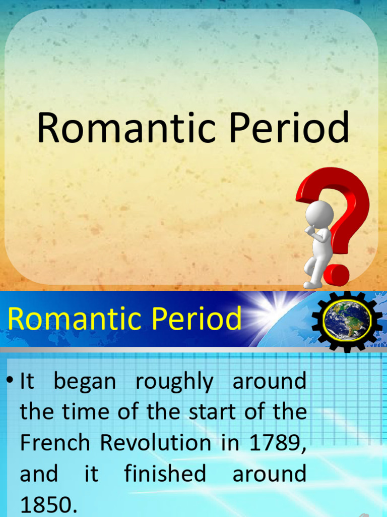 ENGLISH10 Romantic Period PPT 1 | PDF | Romanticism | Samuel Taylor ...