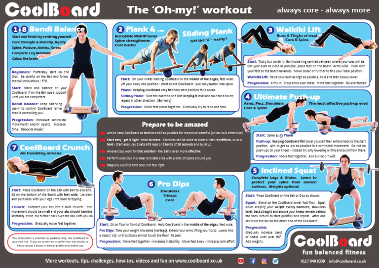 Effective CoolBoard Workout Guide | PDF | Physical Fitness | Physical ...