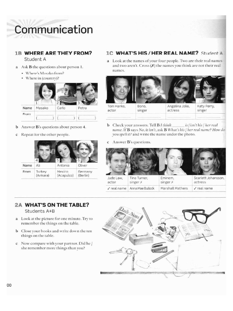 Communication 1b 1c | PDF