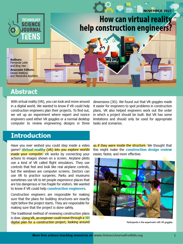 Virtual Reality Newsletter | PDF | Virtual Reality | Computing