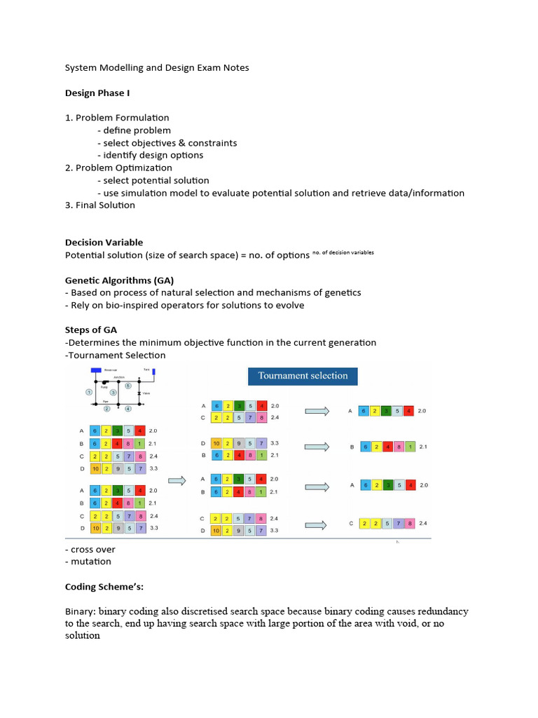 Genetic Algorithm Notes | PDF | Mathematical Optimization | Soil Mechanics
