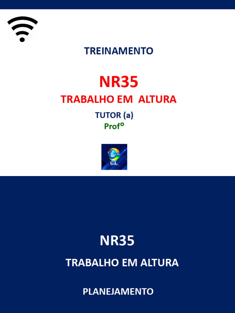 Treinamento de NR35 | PDF | Primeiros socorros | Paramédico