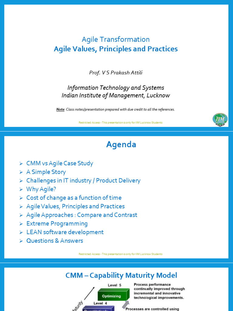 2-Agile Values-Principles and Practices | Download Free PDF | Agile Software Development ...