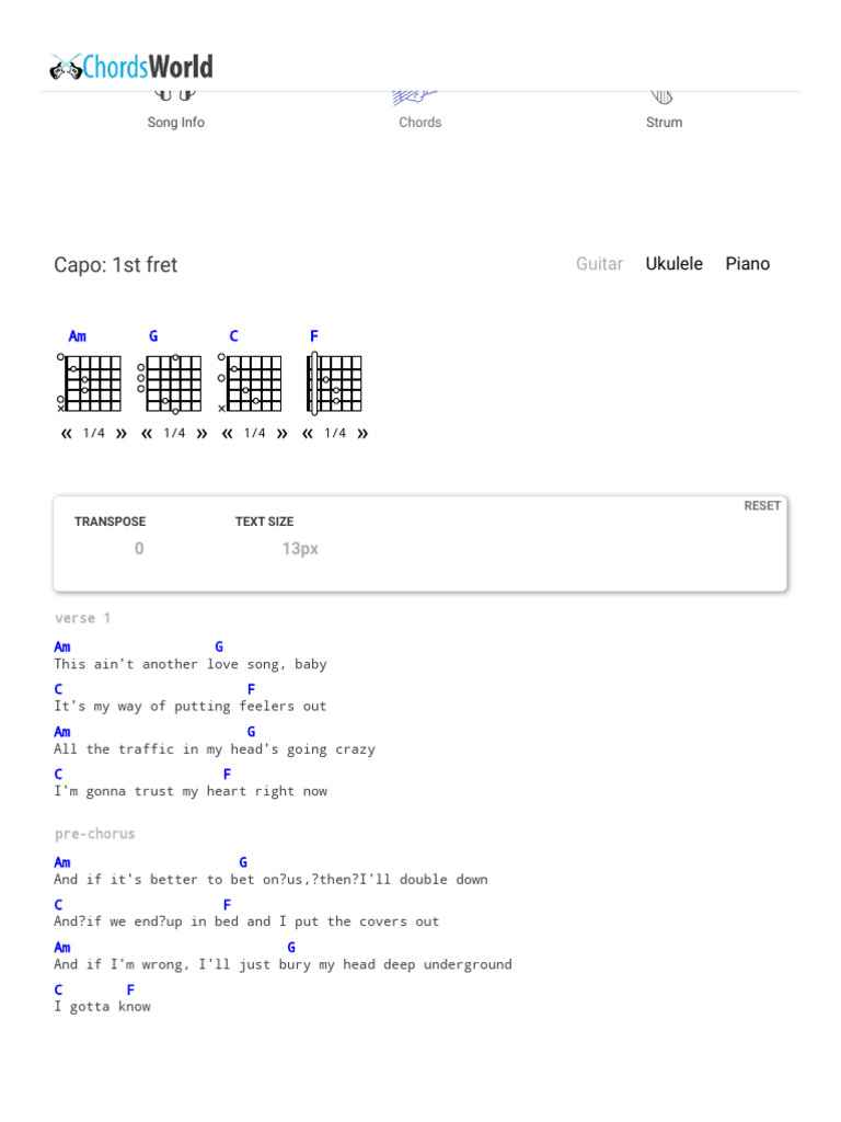Jung Kook - Yes or No Chords - Tabs - Lyrics | PDF | Song Structure ...