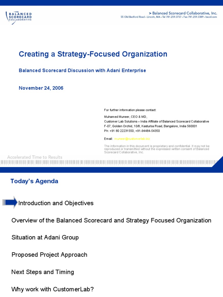 Adani Presentation | PDF | Strategic Management | Goal
