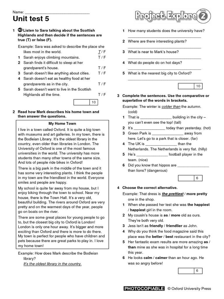 PrEx2 Unit 5 Test1 | PDF