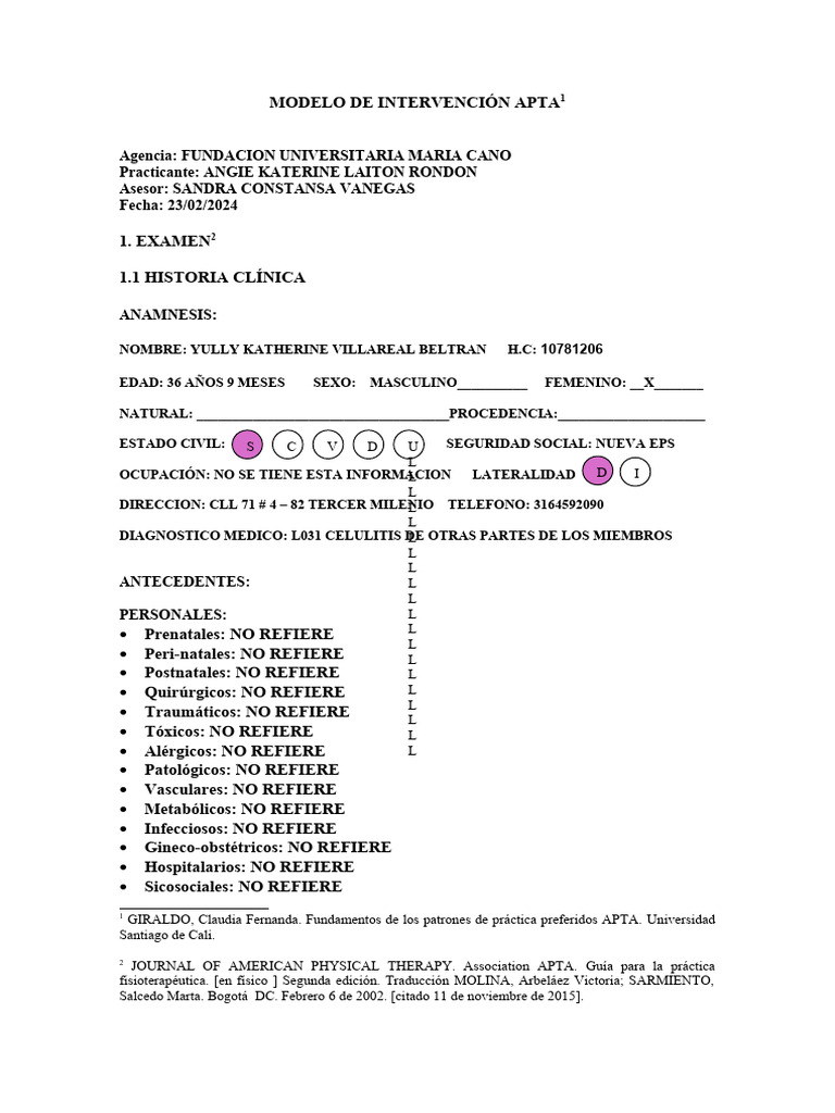Apta Celulitis | PDF | Masaje | Rodilla