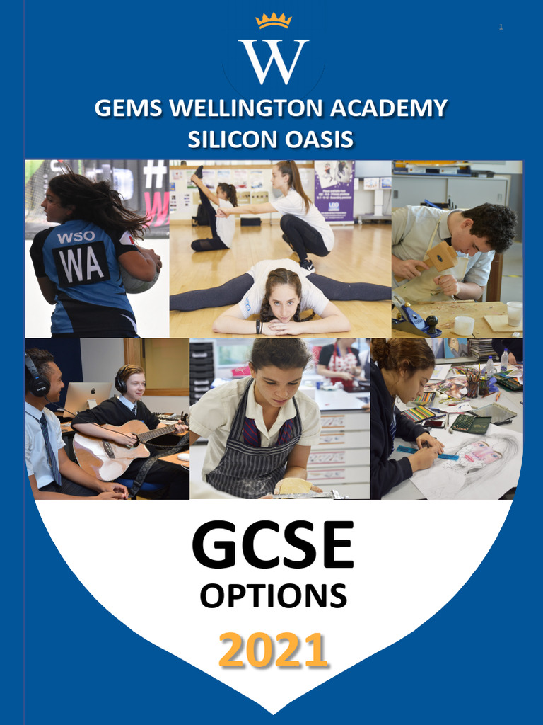GCSE Options Booklet - 2021 | PDF | Chemistry