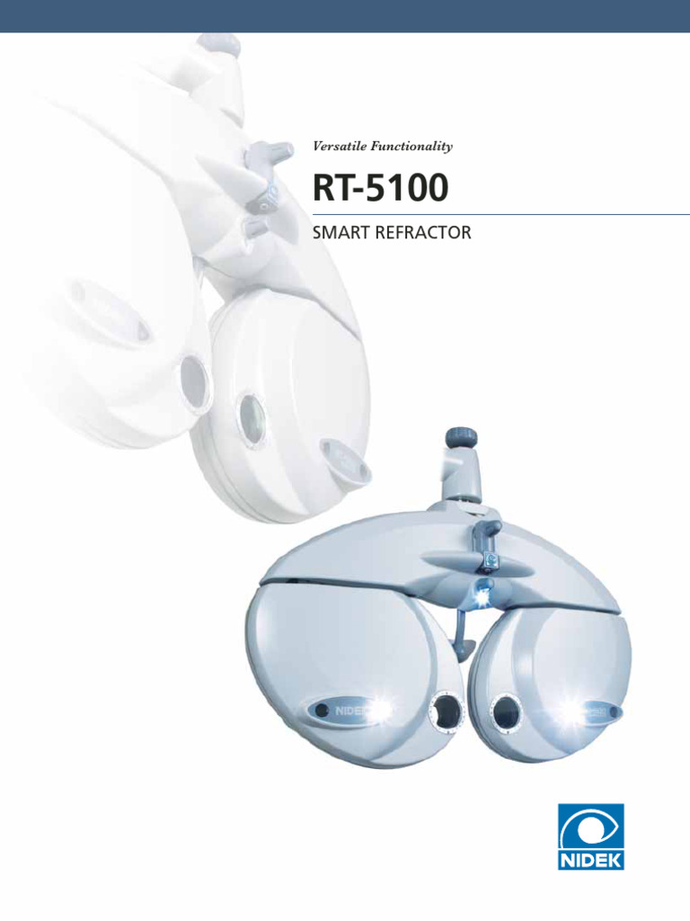 Nidek RT 5100 | Download Free PDF | Eye | Touchscreen
