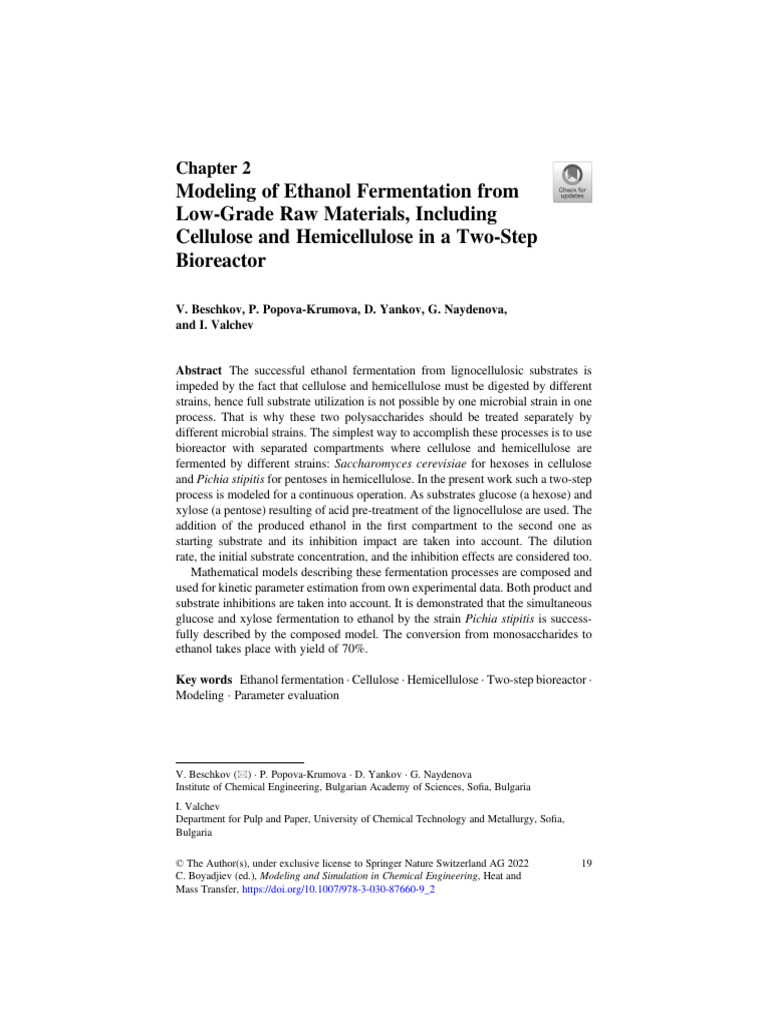 Modeling and Simulation in Chemical Engineering | Download Free PDF ...