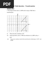 CSEC Past Papers On STATISTICS | PDF | Chart | Statistics