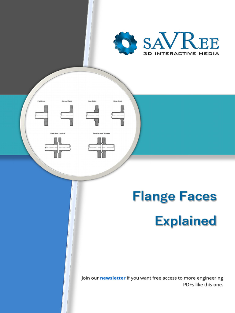 Piping Flange Faces Explained | PDF | Mechanical Engineering