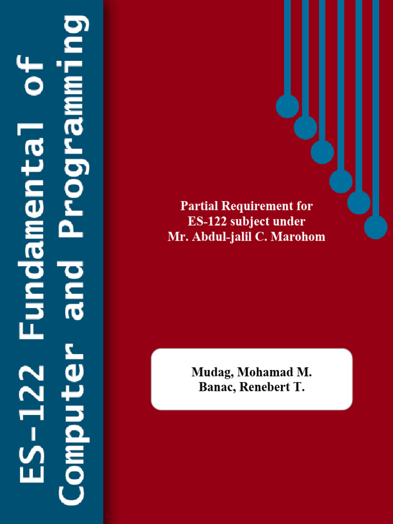 Programming Compilation Ren and Mudag | PDF | Namespace | Computing