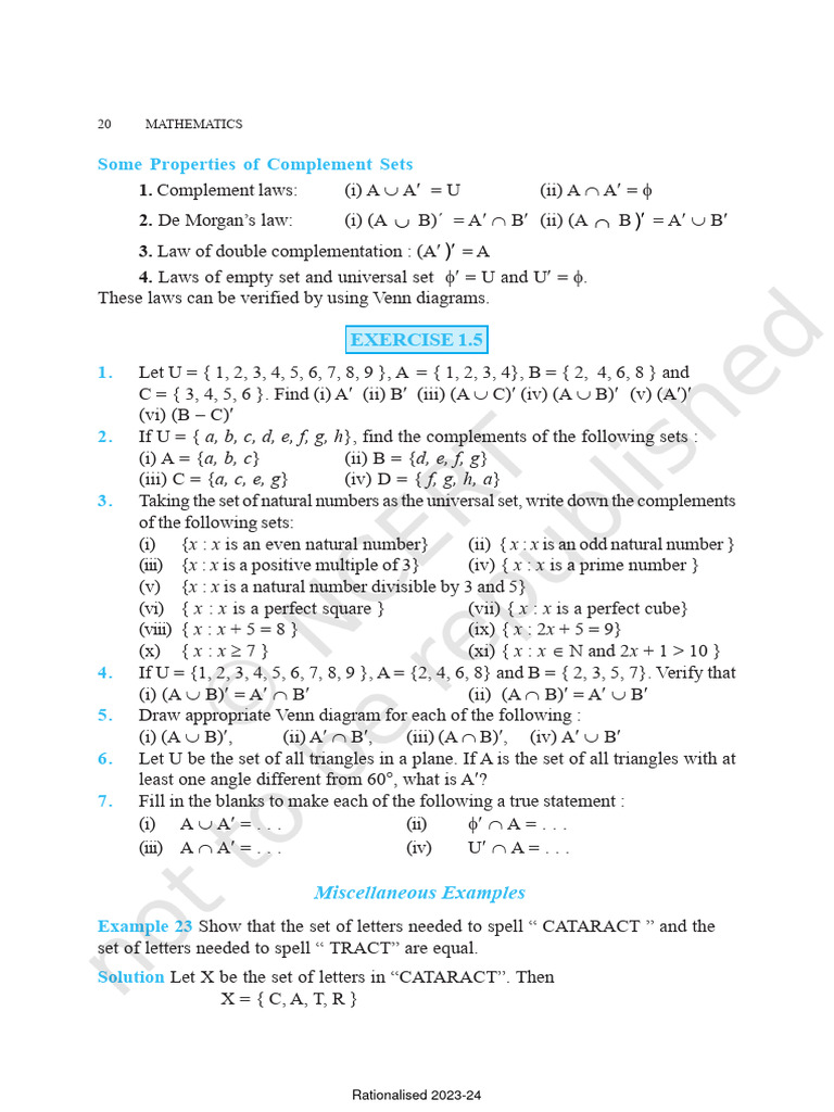 kemh101_removed | PDF | Set (Mathematics) | Mathematics
