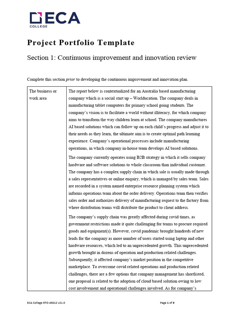 SEO Title: "Worlducation's Cloud Strategy" | PDF | Cloud Computing | Sales