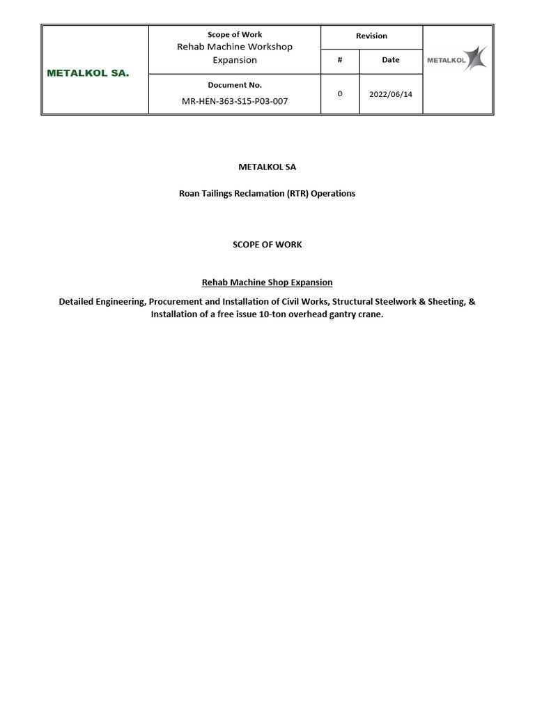 MR-HEN-363-S15-P03-007 SOW - Rehab Machine Workshop Project ...