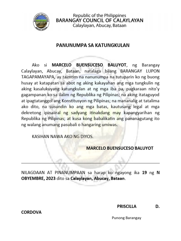 M Baluyot | PDF