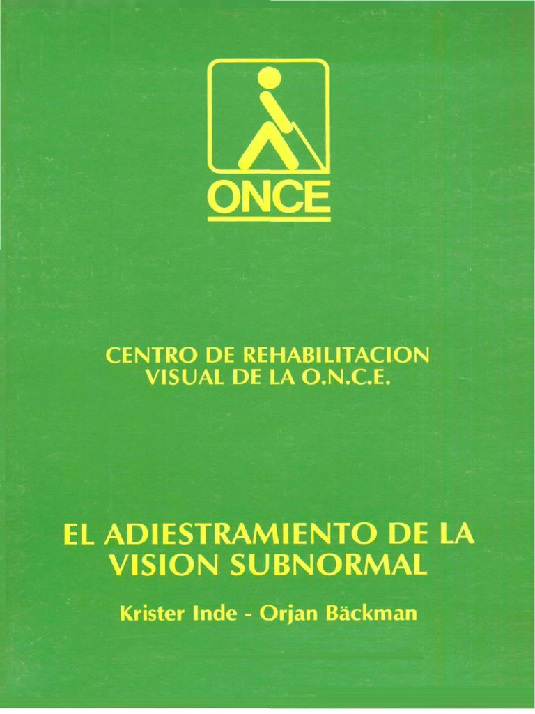 El Adiestramiento de La Vision Subnormal | PDF | Ojo humano | Lentes