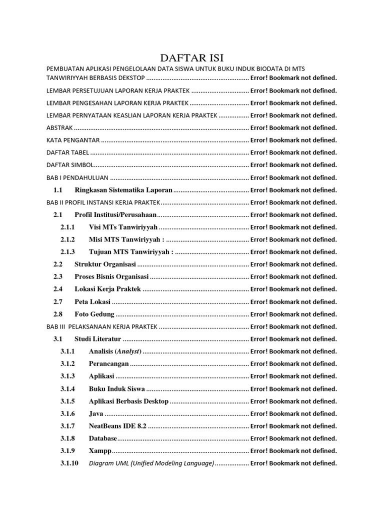 Daftar Isi | PDF | Unified Modeling Language | Software Design