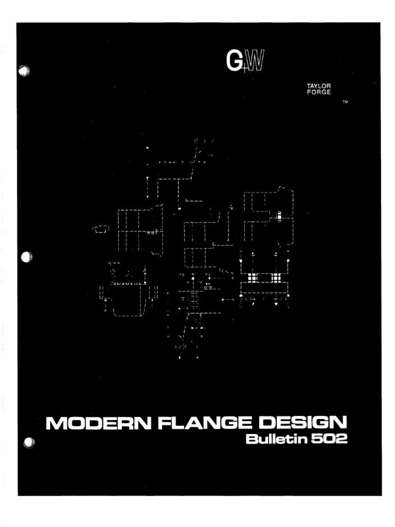 Taylor Forge - Modern Flange Design Bulletin 502 | PDF | Yield ...