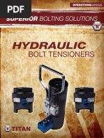 Superbolt Multi Jackbolt Tensioner Manual | PDF | Mechanical Engineering | Manufactured Goods