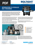 Superbolt Multi Jackbolt Tensioner Manual | PDF | Mechanical Engineering | Manufactured Goods