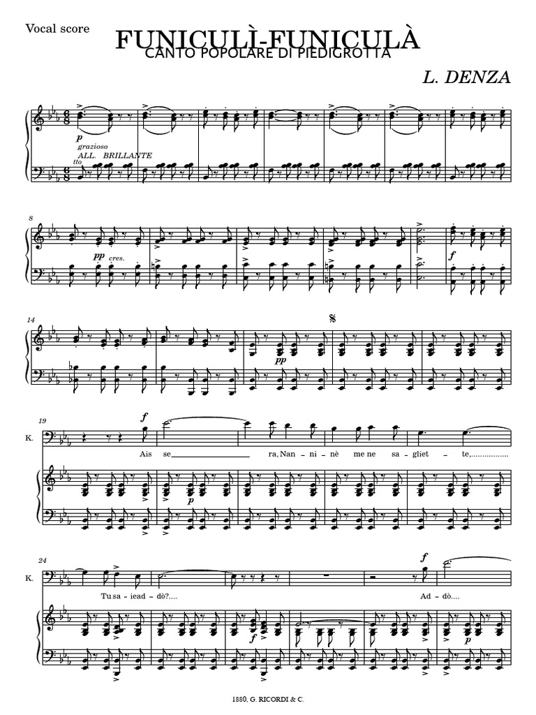 Funiculi Funicula | PDF