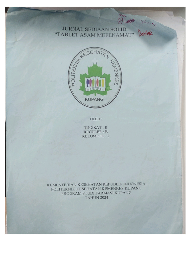 Praktikum Solida (Asmef Granul) | PDF