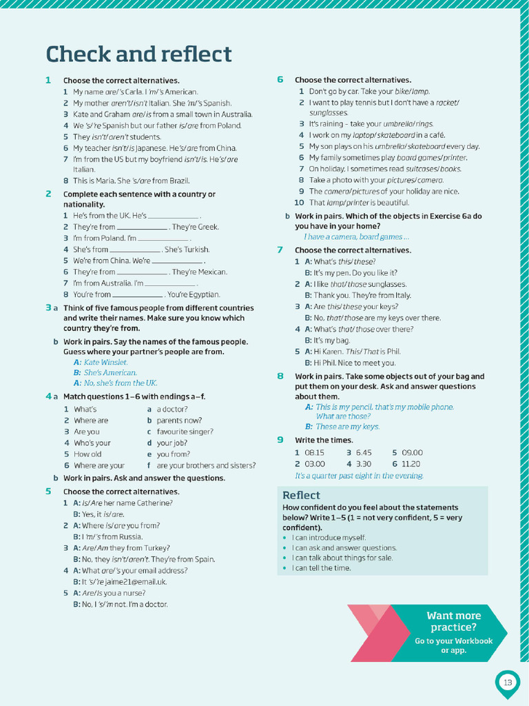 Roadmap-a2-Students-Book Revision 1 | PDF