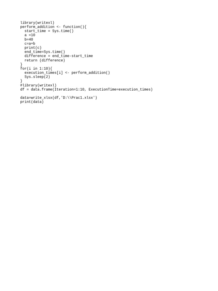 Prac1 Time Function | PDF