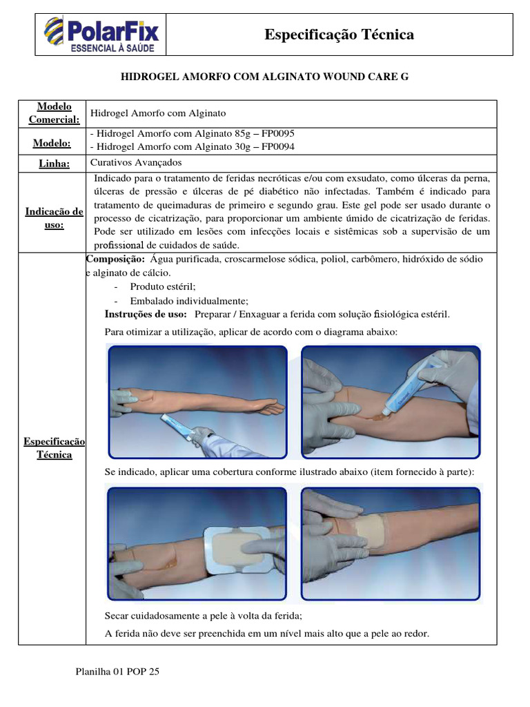 O Wound Care G | PDF | Embalagem e rotulagem | Especialidades médicas