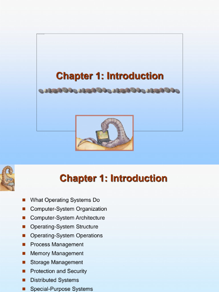 OS (1st Chapter) | PDF