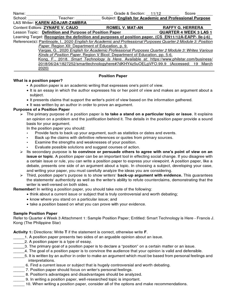 Eapp Q4 W3 Las1 | PDF | Amazon Echo