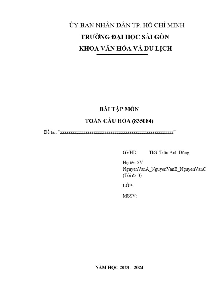 Huong Dan Lam Bai Giua Ki TCH 2024 | PDF