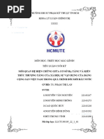 CÂU HỎI- Cơ Sở Hạ Tầng Và Kiến Trúc Thượng Tầng | PDF