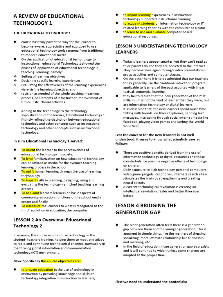TTL FILE | PDF | Educational Technology | Learning