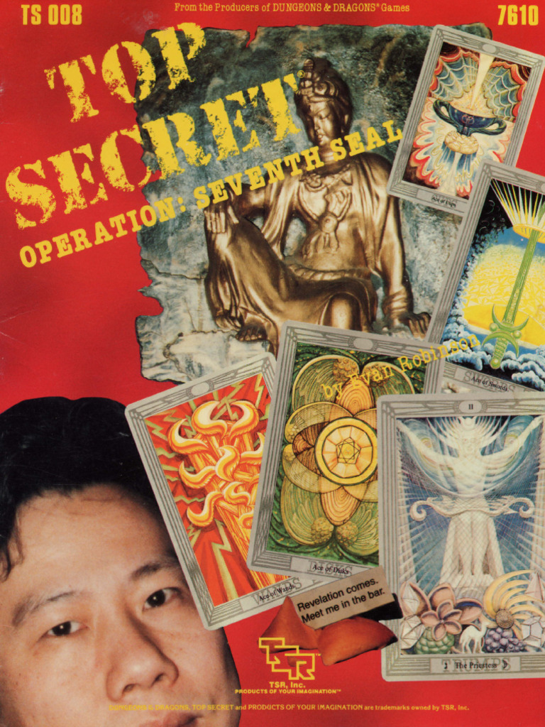 TSR 7610 - Top Secret - TS008 - The Seventh Seal | PDF