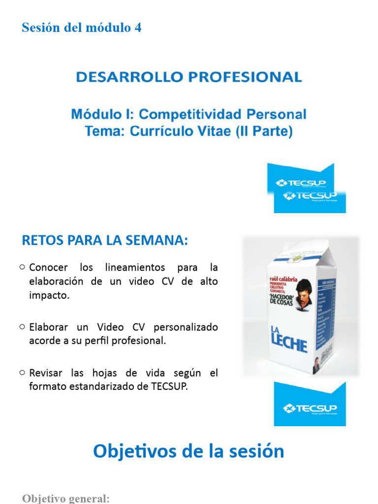 Diapositivas semana 4- 6 to ciclo (segunda parte del tema -Curriculum ...